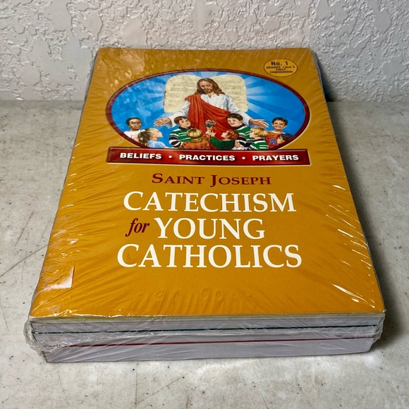 Catholic Book Publishing Corp | Other | St Joseph Catechism For Young Catholics Complete Set ...